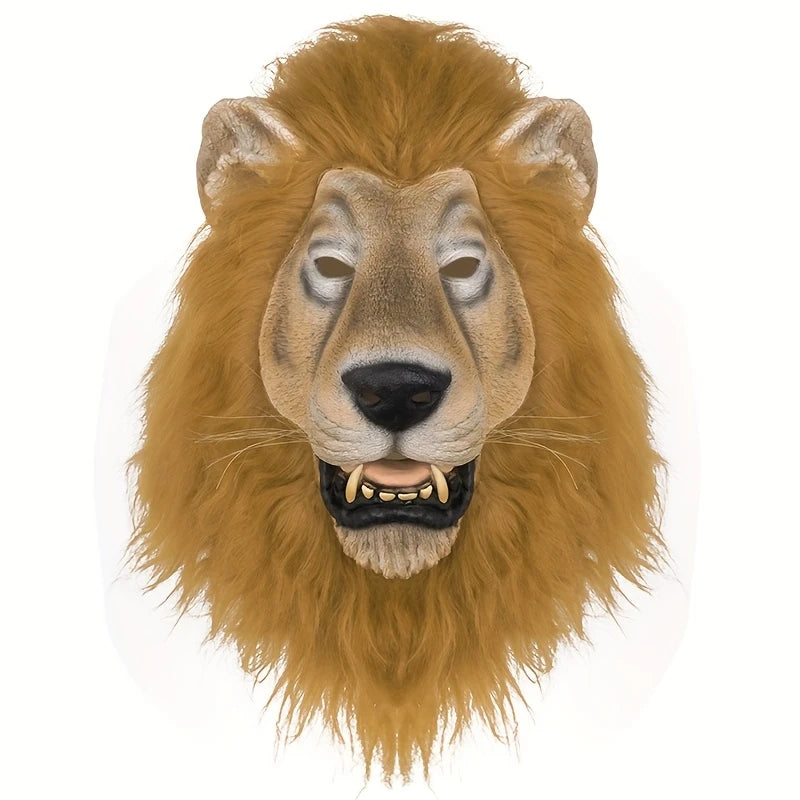 Realistic Lion Mask - Natural Latex – Once Upon A Guise