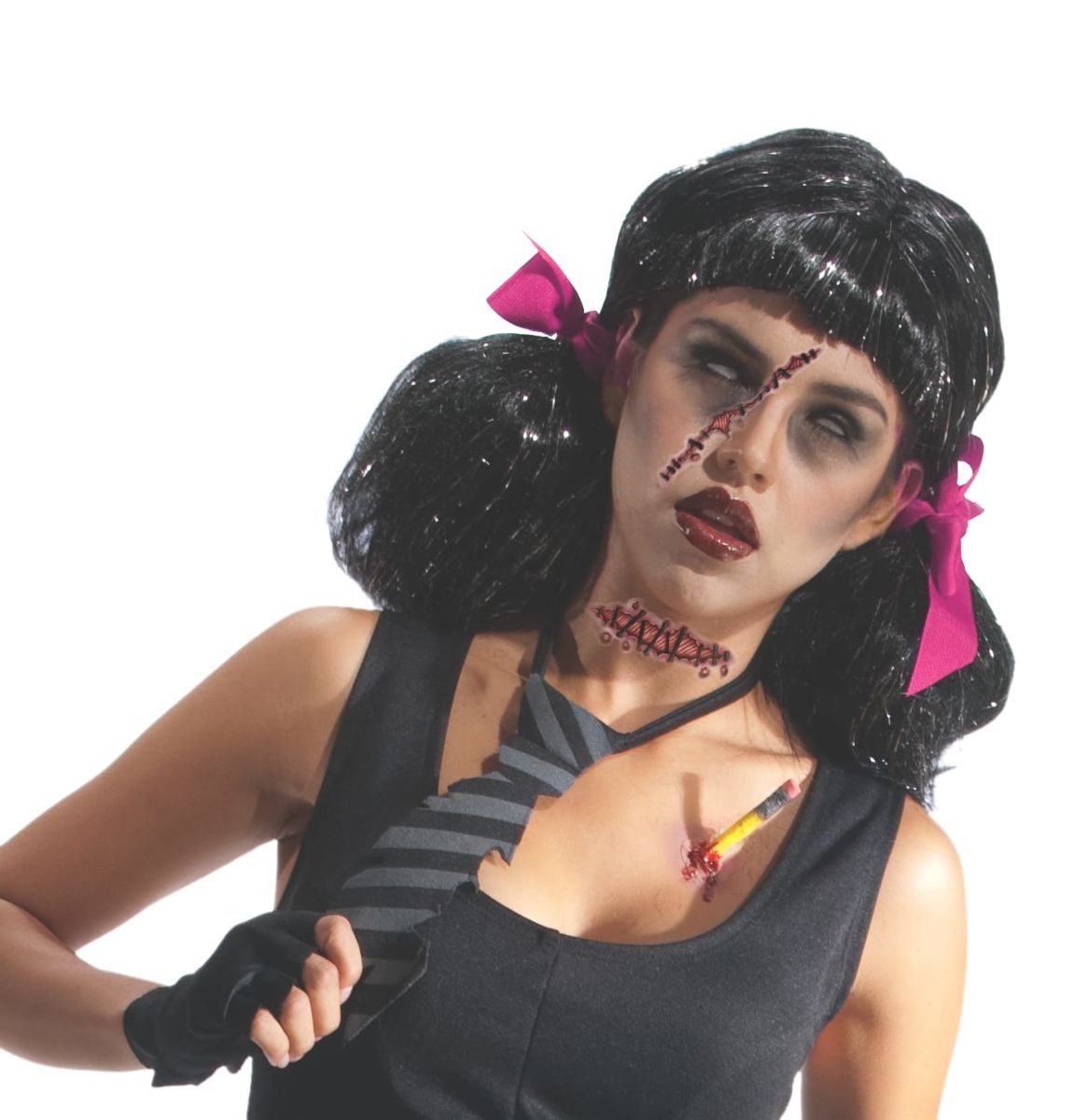 Zombie Stitches Temporary Tattoo – Once Upon A Guise