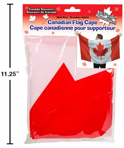 Canadian Flag Cape - Adult – Once Upon A Guise