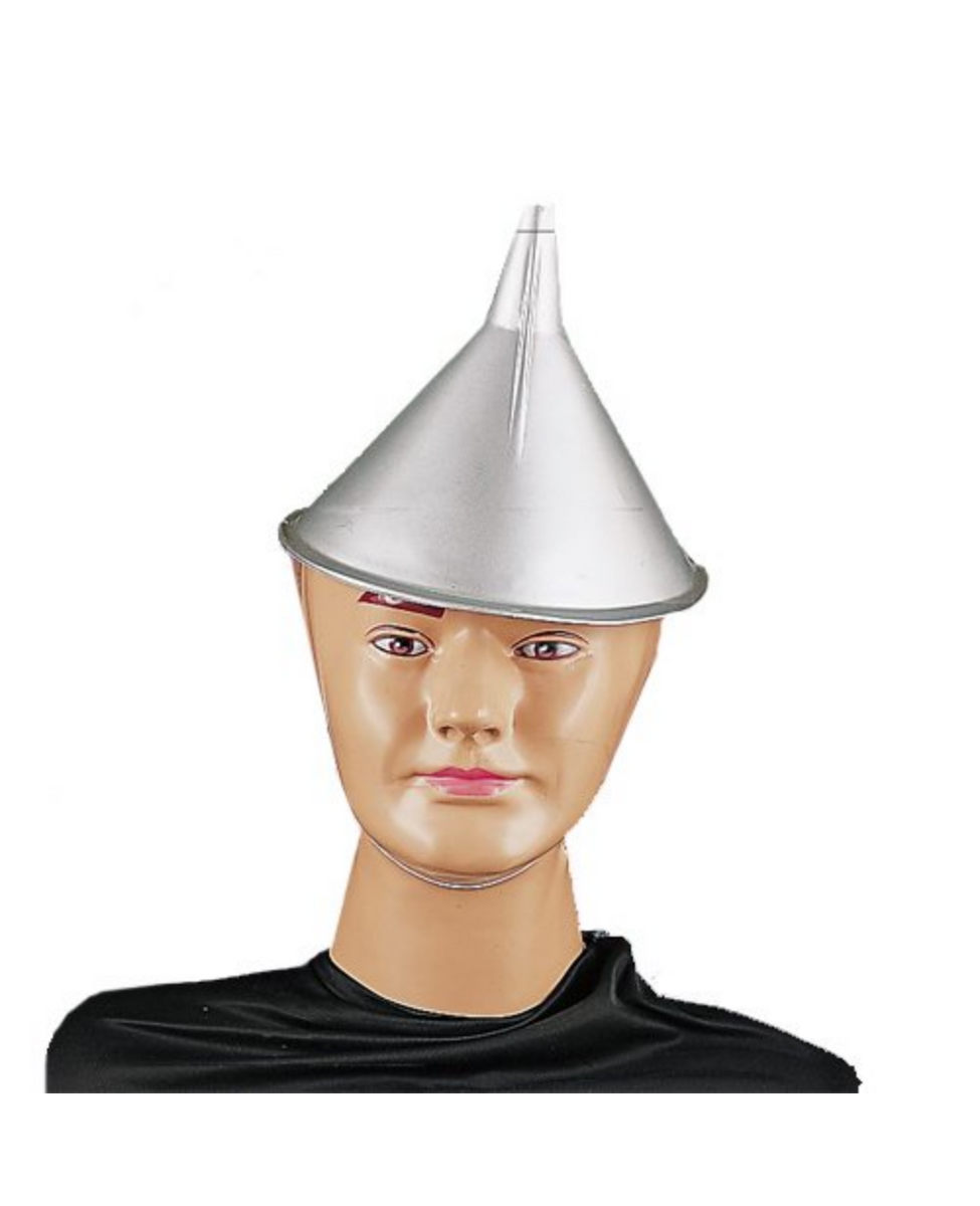 Grey Plastic Funnel Head Piece – Once Upon A Guise